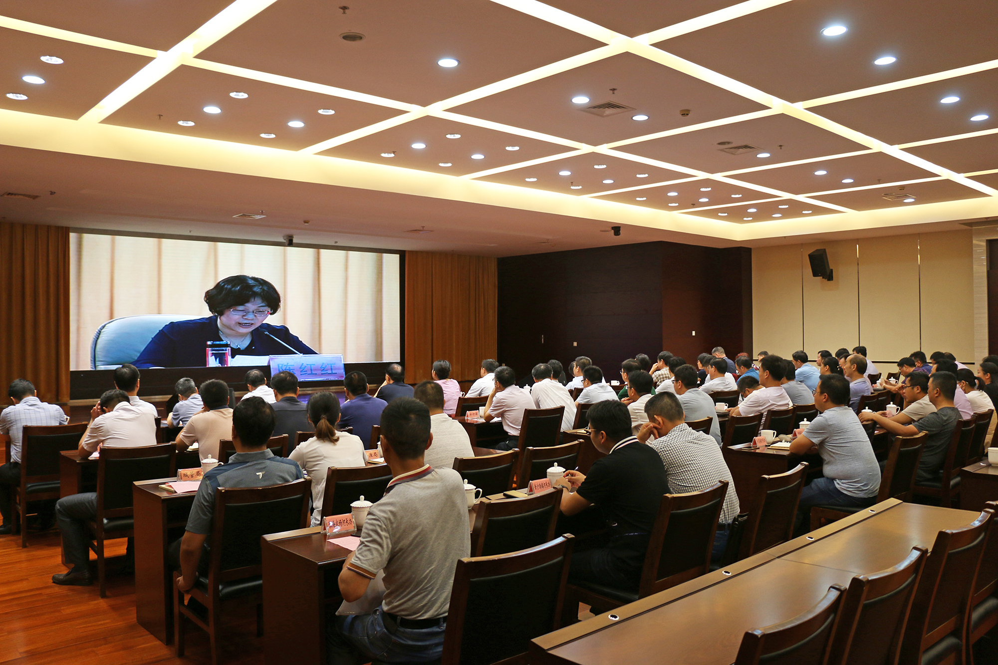 射阳县人民政府 专题情况 提升河湖管护水平 建设美好水绿家园 我市召开全市河长大会